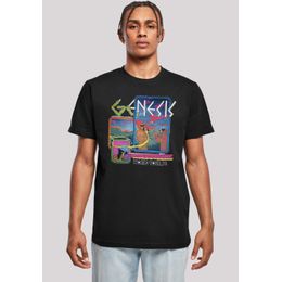 F4NT4STIC Herren T-Shirt "Genesis World Tour 78", schwarz, Gr. S, Obermaterial: 100% Baumwolle, Shirts, Herren,Premium