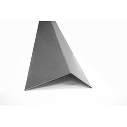 Traufblech Weka, B:60mm L:7.200mm, grau, Aluminium, Metallbleche, "passend f&uuml;r Gartenhaus "Batu" 200x200 cm"