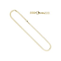 Jobo Damen Goldkette, Gelbgold 333, L: 50, gold, Gelbgold 333, Halsketten, Panzerkette 333 Gold 50 cm