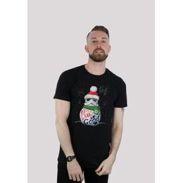 F4NT4STIC Damen T-Shirt "Star Wars Stromtrooper Up To Snow Good", schwarz, Gr. L, Obermaterial: 100% Baumwolle, Shirts, Print