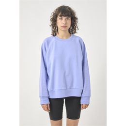 Cleptomanicx Damen Strickpullover "Crewneck Ligull", lila, Gr. L, unifarben, 100% Baumwolle, Pullover, Locker geschnitten