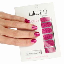 vargu Damen Nageldesign Zubeh&ouml;r "solid glitter", rosa, Kunstfingern&auml;gel, aus zertifizierter Produktion (SGS / SEDEX) und Material (FSC)