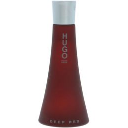 Hugo Damen Eau de Parfum "Deep Red Woman", 90ml, rot, Parfüms, mit selbstbewusstem Charakter