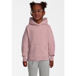 NEWLIFE Jungen Kapuzensweatshirt, rosa, Gr. 3, unifarben, 65% Baumwolle, 35% Polyester, Sweatshirts, im modischen Design