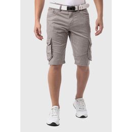 Cipo & Baxx CIPO & BAXX Herren Stoffhose "Hosen", grau, Gr. 40, gestreift, 41% Baumwolle;37% Polyester;20% Viskose;2% Elasthan, Hosen, im Streifen-Look