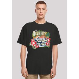 F4NT4STIC Damen T-Shirt "The Beach Boys Musik Band Tropical", schwarz, Gr. L, Obermaterial: 100% Baumwolle, Shirts, Premium Qualit&auml;t