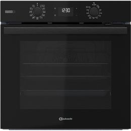 Bauknecht Einbaubackofen "BBA2S85HU1", B:56cm H:60cm T:55,5cm, schwarz, Back&ouml;fen, Gentle Steam
