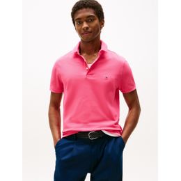 Tommy Hilfiger Herren Poloshirt "1985 SLIM POLO", pink, Gr. XXL, Piqué, Obermaterial: 96% Baumwolle, 4% Elasthan, Shirts, Markenstickerei, aus