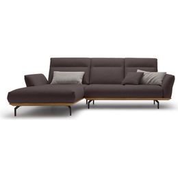 Ecksofa, B:298cm H:103cm T:183cm, lila, CREATION BY ROLF BENZ, Chenille COCO (72% Polyester 15% Baumwolle 13% Polyacryl), Wohnzimmer, Sofas,