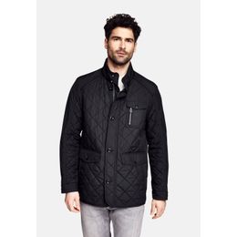 NEW CANADIAN Herren Outdoorjacke "ALL SEASON", schwarz, Gr. 52, unifarben, 100% Polyester, Jacken, mit Strickeinsatz am Innenkragen