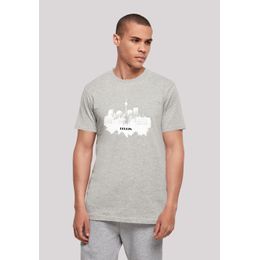 F4NT4STIC Herren T-Shirt "Cities Collection - Berlin skyline", grau, Gr. XL, Obermaterial: 100% Baumwolle, Shirts, Print