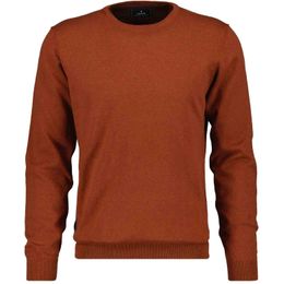Ragman Herren Rundhalspullover, orange, Gr. XL, 95% Baumwolle 5% Cashmere, Pullover