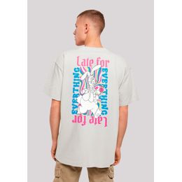 F4NT4STIC Damen T-Shirt "Alice im Wunderland", grau, Gr. XL, Obermaterial: 100% Baumwolle, Shirts, Nostalgie, Retro Print, Kinderserie