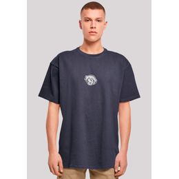 F4NT4STIC Damen T-Shirt "Heidi Heroes of Childhood", blau, Gr. L, Obermaterial: 100% Baumwolle, Shirts, Nostalgie, Retro Print, Kinderserie
