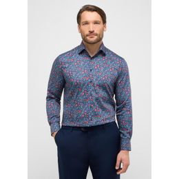 Eterna Herren Langarmhemd "COMFORT FIT", blau, Gr. 44, Twill, 100% Baumwolle, Hemden, NON IRON (b&uuml;gelfrei)