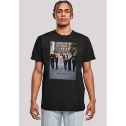 F4NT4STIC Herren T-Shirt "FRIENDS TV Serie Flowers", schwarz, Gr. S, Obermaterial: 100% Baumwolle, Shirts, Herren,Premium