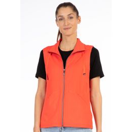 DEPROC Active Damen Funktionsweste "NIGEL PEAK III VEST", orange, Gr. 44, 96% Polyester; 4% Elasthan, Westen, auch in Großen Größen erhältlich
