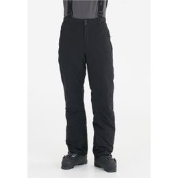 WHISTLER Herren Skihose "Portivo", schwarz, Gr. L, unifarben, 100% Polyester, Hosen, mit zahlreichen Anpassungsmöglichkeiten