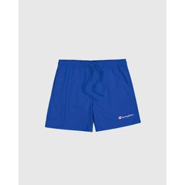 Champion Herren Badeshorts "Icons Beachshort Mid", blau, Gr. XXL, Web, Obermaterial: 100% Polyamid, Badehosen