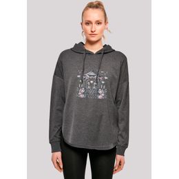 F4NT4STIC Damen Kapuzenpullover "Skelett Paar Valentinstag", grau, Gr. M, Obermaterial: 100% Baumwolle, Pullover, Premium Qualit&auml;t