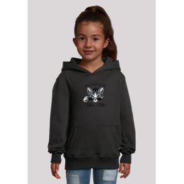 F4NT4STIC Kinder Kapuzenpullover "Kätzchen You Gotta Be Kitten Me", schwarz, Gr. 122, Obermaterial: 65% Baumwolle, 35% Polyester, Pullover, Premium