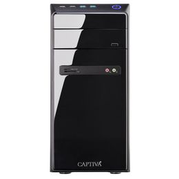 Captiva Business-PC "Power-Starter I72-149", Microsoft Windows 11 Home (64 Bit), 8 GB RAM 500 GB SSD, schwarz, Desktop-PCs