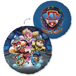 Dekokissen PAW PATROL, B:50cm H:2,5cm L:50cm Ø:50cm, bunt, Polyester, Kinderzimmer, Dekokissen_Sitzkissen_Kissenhüllen, "PAW PATROL", hochfarbig