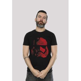 F4NT4STIC Damen T-Shirt "Star Wars The Last Jedi Cubist Stromtrooper Helm", schwarz, Gr. L, Obermaterial: 100% Baumwolle, Shirts, Print