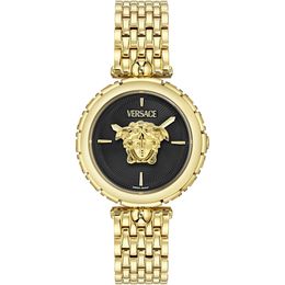 Versace Damen Quarzuhr "MEDUSA HERITAGE", gold, Armbanduhren, Armbanduhr, Damenuhr, Swiss Made, Saphirglas, Edelstahlarmband, analog