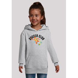 F4NT4STIC Jungen Kapuzenpullover "Soccer Club Sport Fan Artwork", grau, Gr. 146, Obermaterial: 65% Baumwolle, 35% Polyester, Pullover, Premium