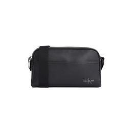Damen Mini Bag "MONO LOGO CAMERA BAG 22", Calvin Klein Jeans, schwarz, Lederimitat, Taschen, Umh&auml;ngetasche klein, Schultertasche, Body Bag uni