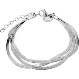Damen Armband "LJ-0719-B-20", 20cm, Edelstahl, silber, Liebeskind Berlin, Edelstahl, Armbänder