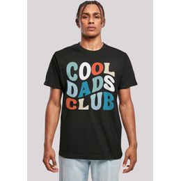 F4NT4STIC Damen T-Shirt "Cool Dads Club Trendiges Vatertagsmotiv f&uuml;r V&auml;ter", schwarz, Gr. S, Obermaterial: 100% Baumwolle, Shirts, Premium Qualit&auml;t