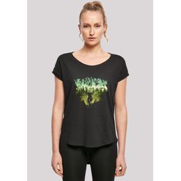 F4NT4STIC Damen T-Shirt "Harry Potter Magical Forest", schwarz, Gr. L, Obermaterial: 100% Baumwolle, Shirts, Print