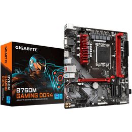 Gigabyte Mainboard "B760M GAMING DDR4", B:24,4cm H:3,5cm T:22,5cm, schwarz, Mainboards