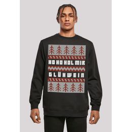 F4NT4STIC Herren Kapuzenpullover "Ho Ho Hol mir Glühwein Weihnachten", schwarz, Gr. XL, Obermaterial: 50% Baumwolle, 50% Polyester, Pullover, Print