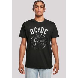 F4NT4STIC Herren T-Shirt "ACDC We Salute You Cannon", schwarz, Gr. M, Obermaterial: 100% Baumwolle, Shirts, Premium Qualität