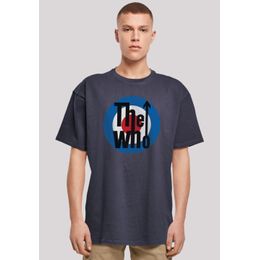 F4NT4STIC Damen T-Shirt "The Who Target Classic", blau, Gr. XS, Obermaterial: 100% Baumwolle, Shirts, Premium Qualit&auml;t