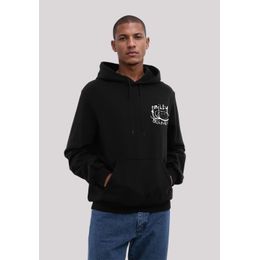 F4NT4STIC Herren Kapuzenpullover "Smiley Originals Punk Drippy Streetwear Graphic", schwarz, Gr. L, Obermaterial: 80% Baumwolle, 20% Polyester,