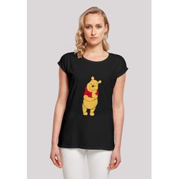 F4NT4STIC Damen T-Shirt "'Disney Winnie The Pooh Classic'", schwarz, Gr. XXXL, Obermaterial: 100% Baumwolle, Shirts, Damen,Premium