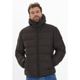 WHISTLER Herren Outdoorjacke "Jakob", braun, Gr. XL, unifarben, 100% Polyester, Jacken, mit verstellbarer Kapuze