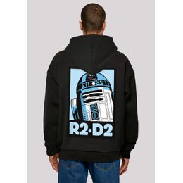 F4NT4STIC Herren Kapuzenpullover "Star Wars R2-D2 Poster", schwarz, Gr. XL, Obermaterial: 100% Baumwolle, Pullover, Print