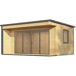 Gartenhaus Weka, beige, Holzwerkstoff, Gartenhäuser, "Cubilis 4.0 natur"