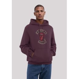 F4NT4STIC Herren Kapuzenpullover "The Rolling Stones Tour '78", rot, Gr. XXL, Obermaterial: 80% Baumwolle, 20% Polyester, Pullover, Premium Qualit&auml;t