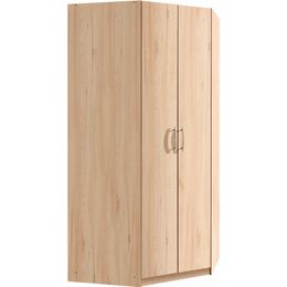 Eckkleiderschrank Priess, braun, Schr&auml;nke, "Husum"