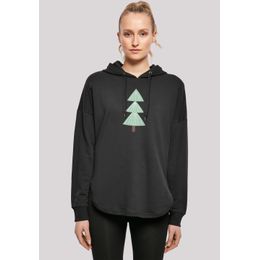 F4NT4STIC Damen Kapuzenpullover "Merry Christmas Weihnachten", schwarz, Gr. S, Obermaterial: 100% Baumwolle, Pullover, Print