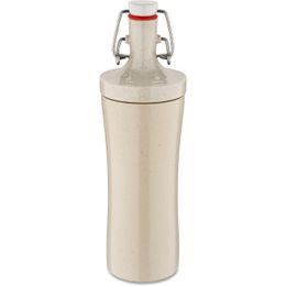 Koziol Trinkflasche "PLOPP TO GO", 425ml, beige, Trinkflaschen, recycelbar,melaminfrei,biozirkulär,425ml