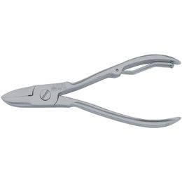 ERBE&reg; ERBE Nagelzange, silber, Edelstahl, B:4,7cm L:12cm T:1,1cm, Nagelschneider, M&uuml;heloses k&uuml;rzen der N&auml;gel