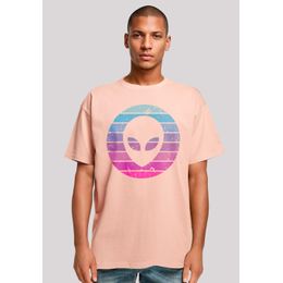 F4NT4STIC Herren T-Shirt "Alien Kopf", gelb, Gr. L, Obermaterial: 100% Baumwolle, Shirts, Premium Qualit&auml;t