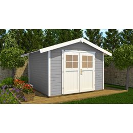 Gartenhaus Weka, grau, Holzwerkstoff, Gartenh&auml;user, "122 Gr.1 grau"